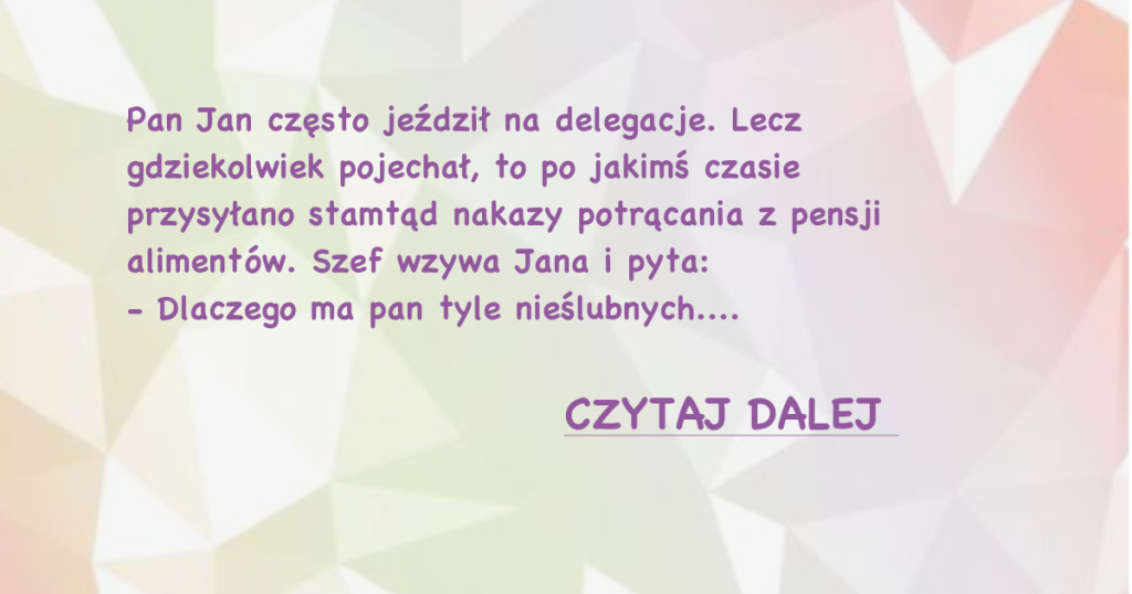 Kawał: Pan Jan w delegacji – Alebeka.NET – Najlepsze newsy w sieci!